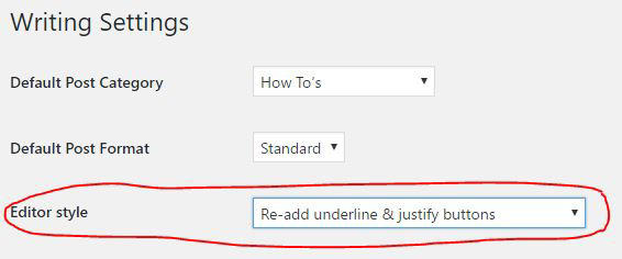 WordPress: How To Add Back Missing Underline & Justify Buttons | WorkAnywhereNow.com