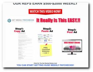 Is Get Weekly Paychecks A Scam Or Easy $2K A Week?! Truth Here ...